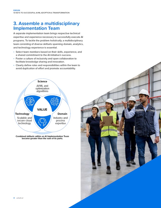 eBook: 10 Keys to Successful AI/ML Adoption & Transformation