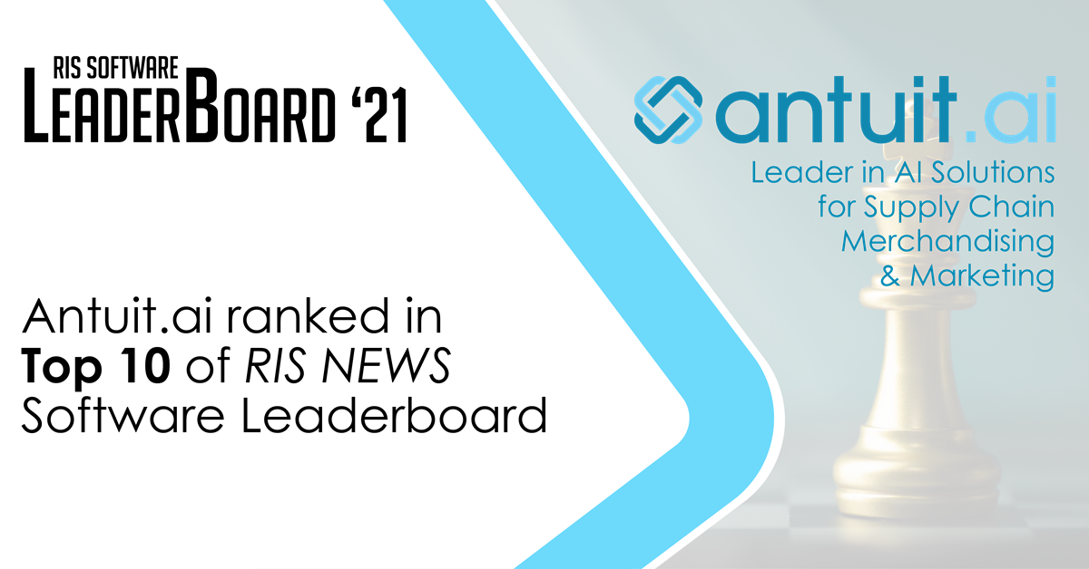 Antuit.ai ranked in Top 10 of RIS NEWS Software Leaderboard for Tier ...
